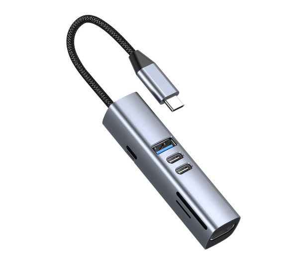 Mobile Origin 7in1 MultiHub HB2 3xUSB-C USB-A HDMI TF/SD Cards USB-C ...