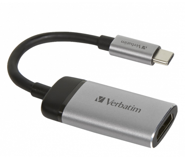 Verbatim USB-C™ TO HDMI 4K ADAPTER - USB 3.1 GEN 1 / HDMI 10cm CABLE ...